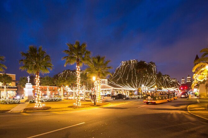 St. Augustine Nights of Lights Tour - Each Booking is a Row for 4 - FAQ