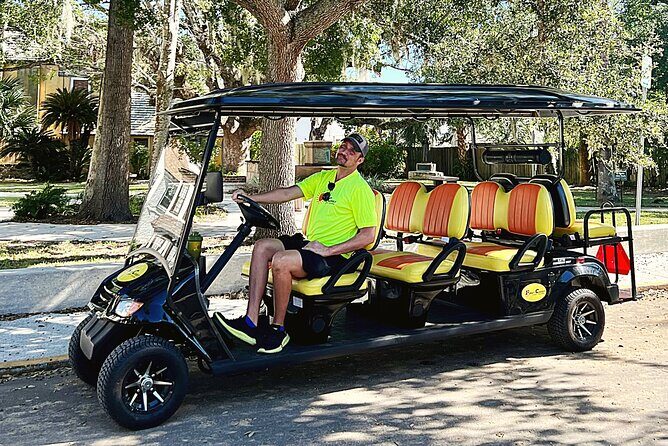 St. Augustine Private Tour on Premium Electric Cart with Pick Up - FAQ