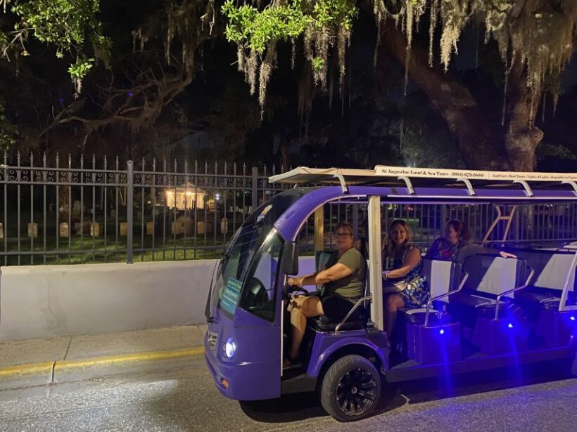 St Augustine: Riding with the Ghosts Golf Cart Tour - A Deep Dive into the Haunted Landmarks