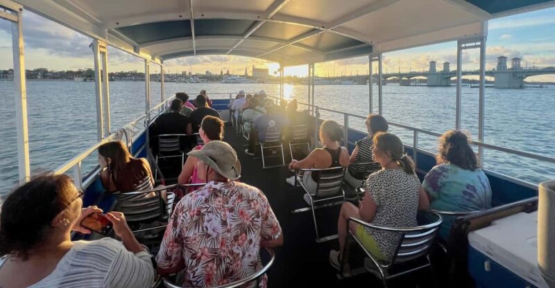 St. Augustine: Sunset Boat Tour with Dolphin Spotting - Authentic Traveler Feedback