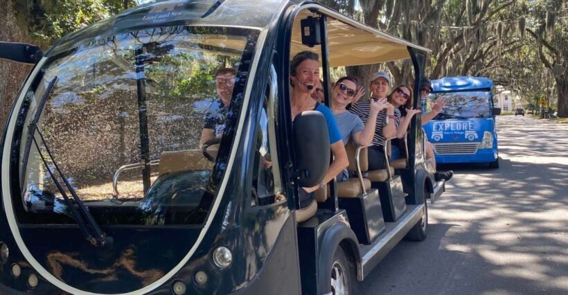 St. Augustine: Waterfront and Downtown Golf Cart Tour - Key Points