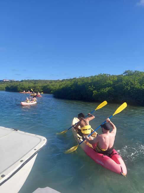 St. John's, Antigua Kayak, Snorkeling, & Beach Bird Island - Beach Time: Serenity on Powdery White Sands