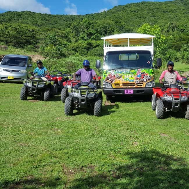 St. Kitts: Jungle Bikes ATV and Beach Guided Tour - Learning the Island’s Past: Old Roads and Plantations