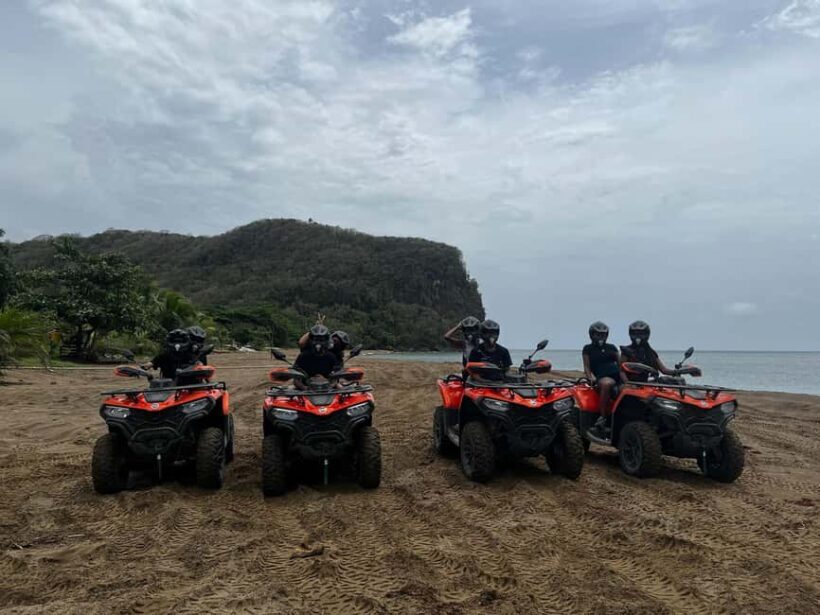 St. Lucia: ATV Tour with Beach Ride and Rum Tasting - Key Points