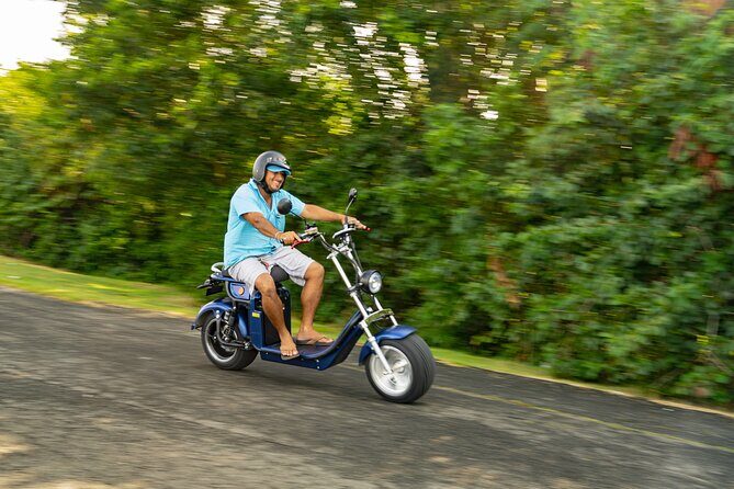 St.Lucia Beaches and Backroads Tour by Electric Big-Wheel Scooter - Key Points