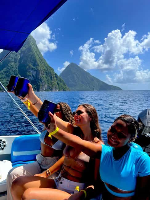 St. Lucia: Private Speedboat Instagram Tour with Drinks - Authentic Feedback from Other Travelers