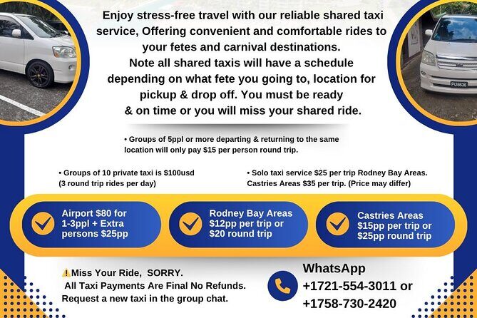 St. Lucia Private Transport - FAQs