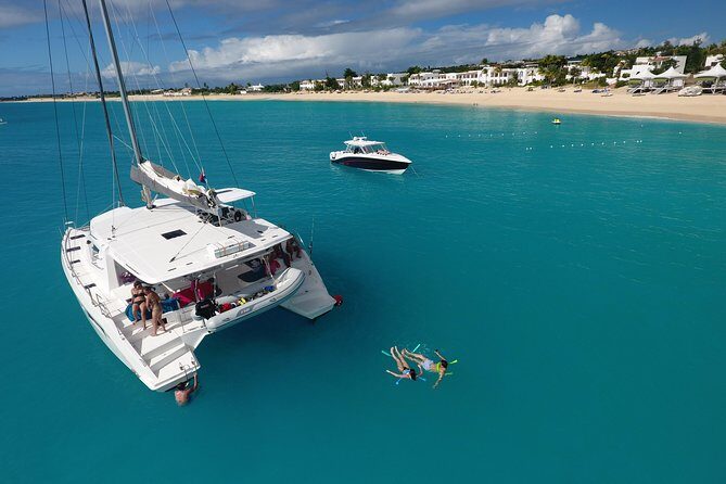 St Maarten Luxury Catamaran Full-Day Group Charter - An Overview of the Experience