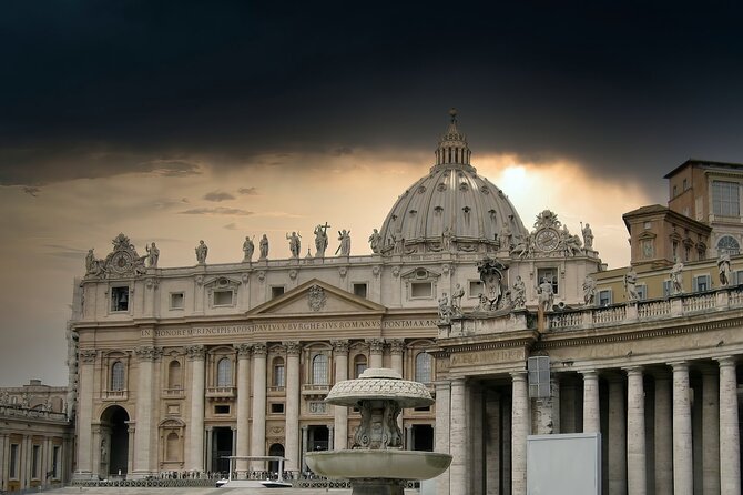 St Peters Basilica and Cupola Guided Tour - Key Points