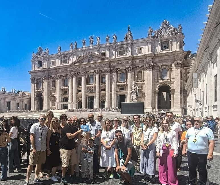 St. Peter's Basilica: Guided Tour with Reserved Entry - What Travelers Love (and a Few Considerations)