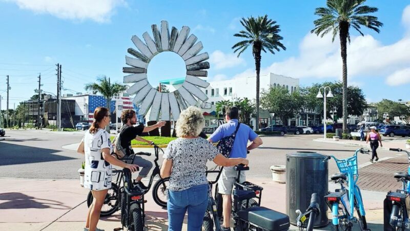 St. Petersburg, FL: Sightseeing & Murals Electric Bike Tour - Key Points