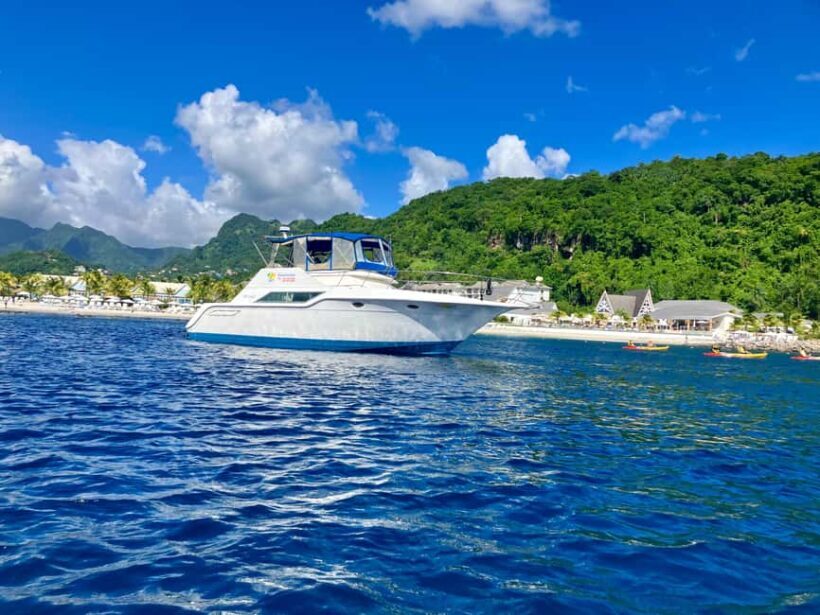 St. Vincent: Western Coast Boat Tour with Drinks - The Sum Up