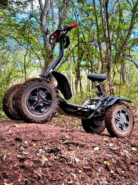 Stand-Up ATV & 3 Zip Adventure - Key Points