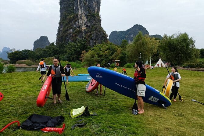 Stand Up Paddle Boarding and Kayaking in Yangshuo - Exploring the Water Sports in Yangshuo