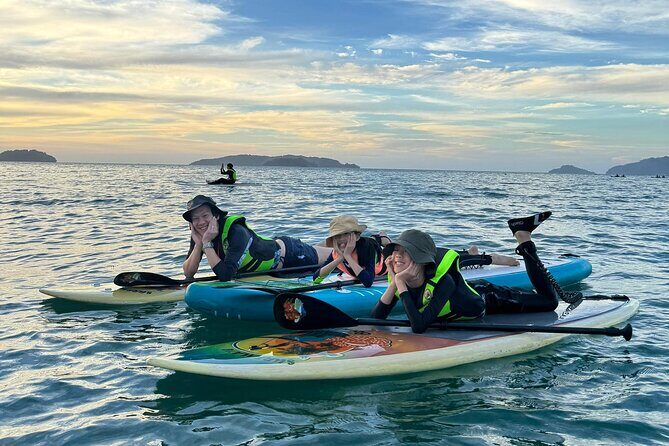 Stand Up Paddle Boarding with Sunrise/Sunset Tour at Kota Kinabalu with transfer - What’s Included and What’s Not