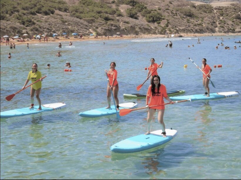Stand-Up Paddleboarding Lesson at Malta Surf School - An Introduction to Maltas Paddleboarding Experience