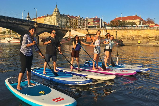 Stand-Up Paddleboarding on the Vltava River in Prague - Meeting and End Points of the Tour