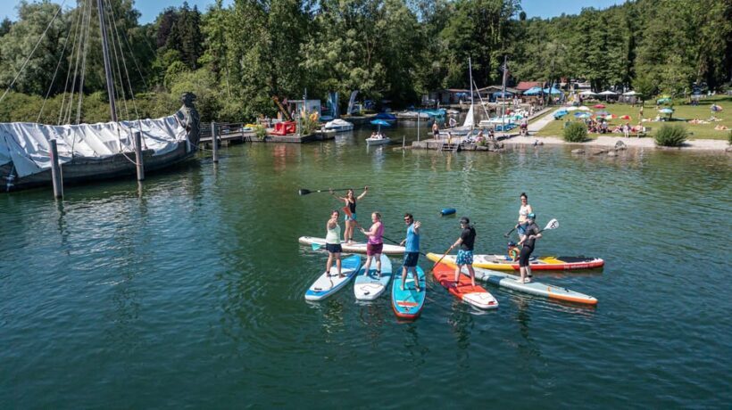 Stand Up Paddling at lake Chiemsee - What to Expect from Your Paddle Day on Lake Chiemsee