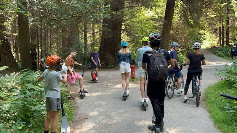 Stanley Park EUC & E-scooters loop tour - A Closer Look at the Itinerary