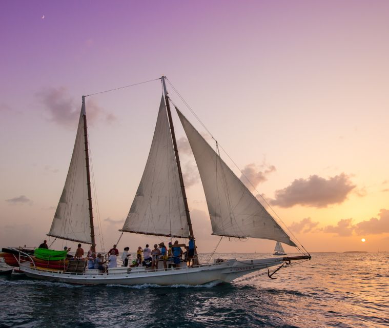 Stock Island Wind & Wine Sunset Sail aboard classic Schooner - Frequently Asked Questions