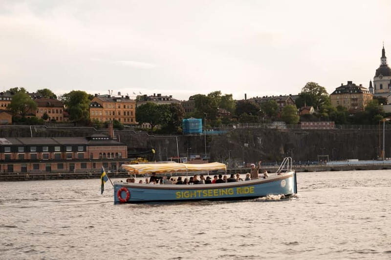 Stockholm: Guided City Sightseeing Open Electric Boat Tour - Frequently Asked Questions