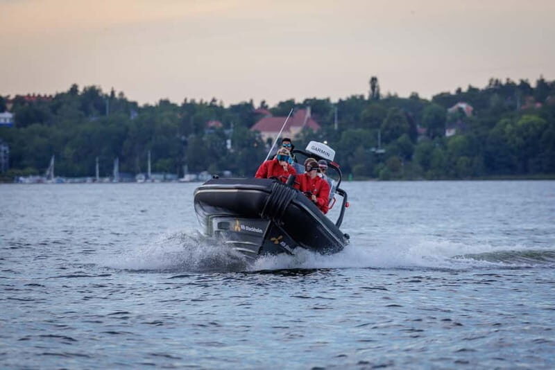 Stockholm: RIB Speed boat tour incl. island visit - Key Points