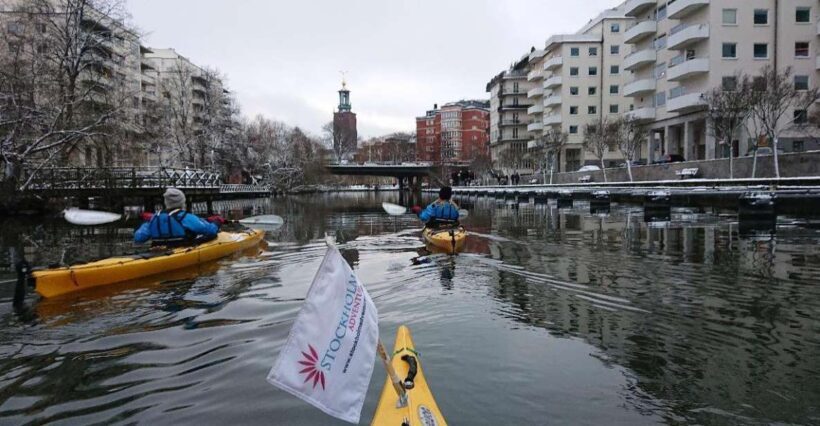 Stockholm: Winter City Kayaking Tour - Starting Point and Logistics
