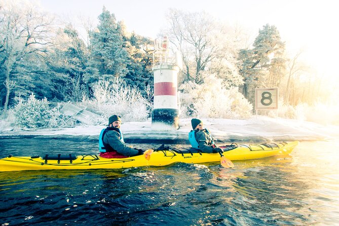 Stockholm: Winter Kayaking, Swedish Fika and Hot Sauna Experience - Discovering Vaxholms Tranquil Islands