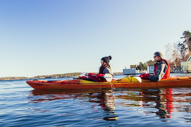 Stockholm: Winter Kayaking, Swedish Fika and Hot Sauna Experience - Kayaking Equipment and Safety Measures
