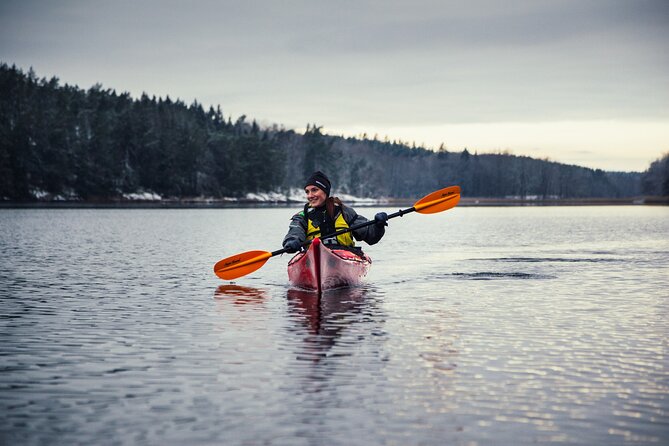 Stockholm: Winter Kayaking, Swedish Fika and Hot Sauna Experience - An Exhilarating Winter Adventure