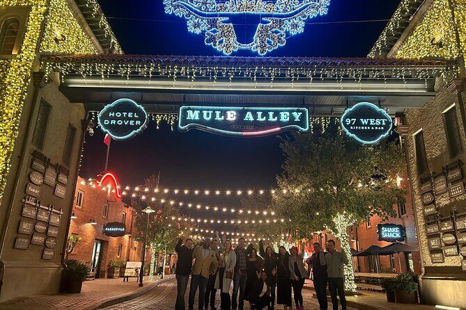 Stockyards Jingle & Mingle Holiday Saloon Crawl in Fort Worth - A Walk Through Fort Worth’s Historic District with a Holiday Twist