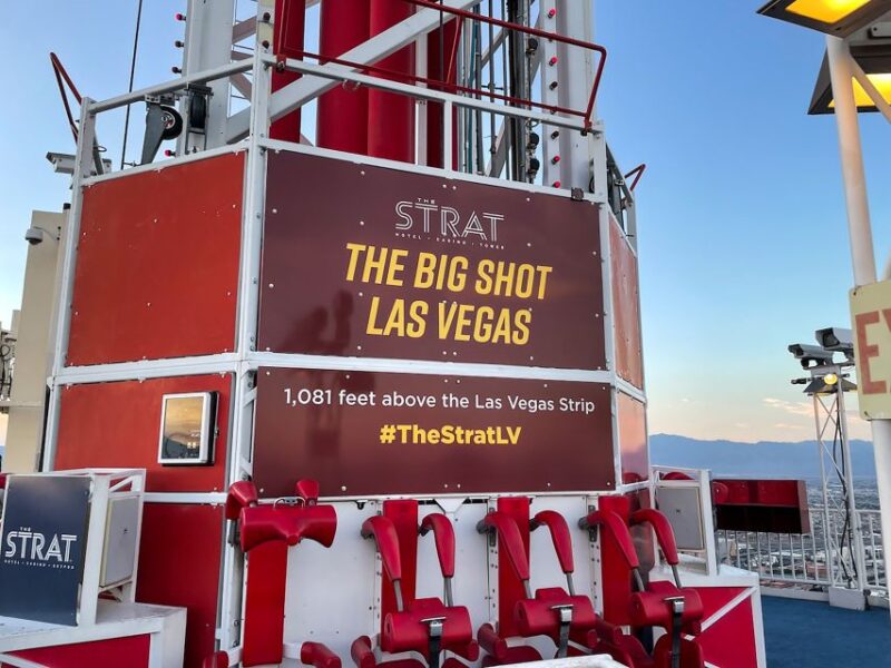 STRAT Tower Thrill Rides Admission - FAQ