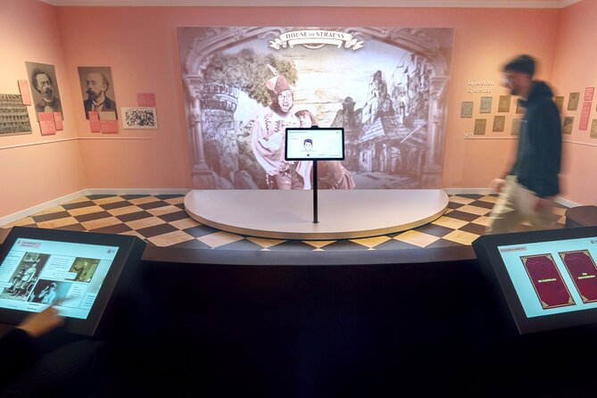 Strauss Exhibition Incl. LED Concert Show / Coffee + Strauss Cake - Indulgent Coffee and Strauss Cake Experience
