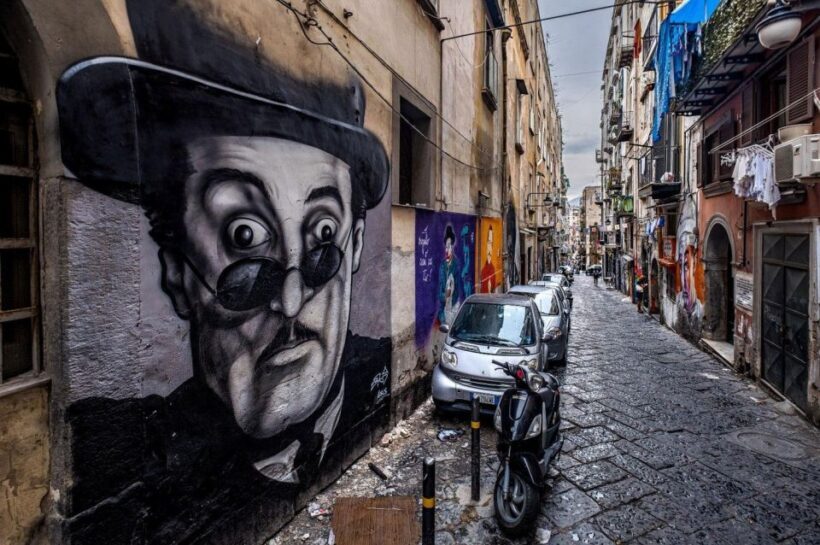 Street art tour of the Spanish Quarters & Maradona idol - Exploring Naples’ Street Art and the Maradona Legend