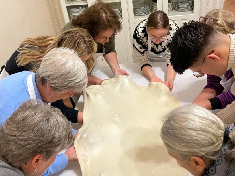 Stretched Strudel Making Class with 2 Different Fillings - Key Points