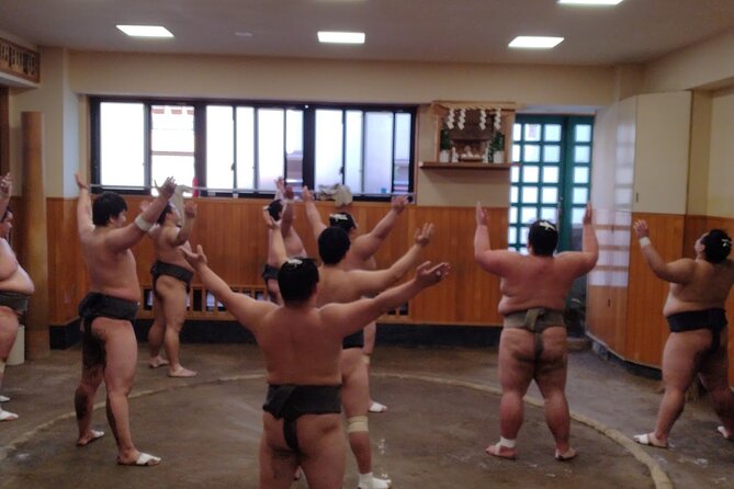 Sumo Practice Watching and Japan's Beautiful Culture and History - Exploring Tokyos Historic Landmarks and Architectural Marvels