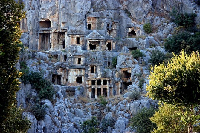 Sunken City Kekova, Demre, and Myra Day Tour From Antalya - Visiting the Ancient City of Myra