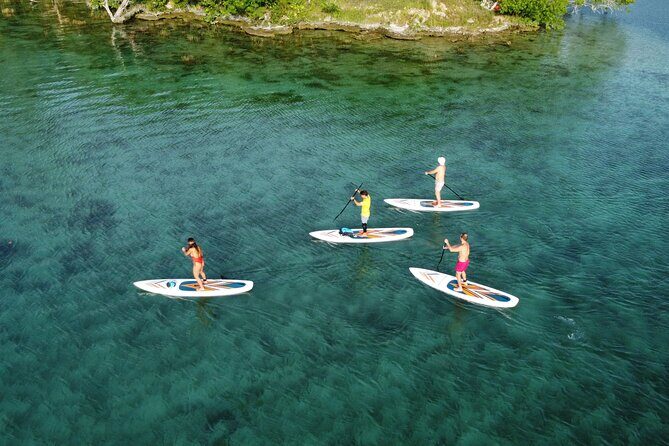 Sunrise on Paddleboard with breakfast in the lagoon of 7 colors - Why This Paddleboard Sunrise Tour Stands Out