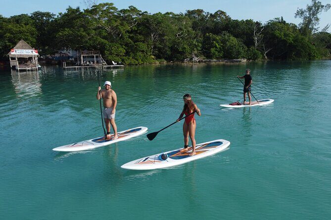 Sunrise on Paddleboard with breakfast in the lagoon of 7 colors - Who Would Love This?