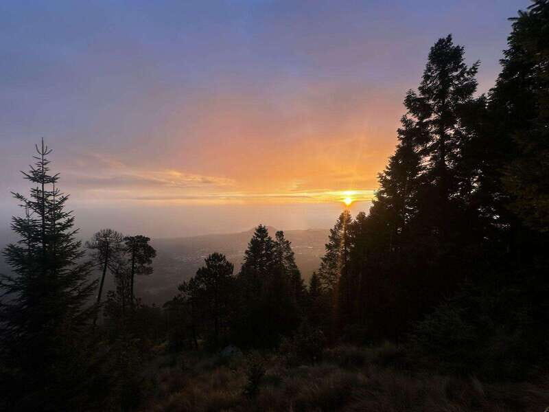 Sunrise on the heights: Pico del Águila. Mexico City. - An Authentic Mountain Sunrise Near Mexico City