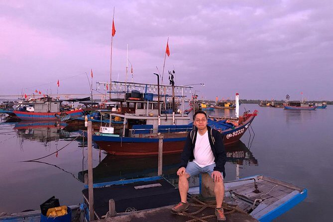 SUNRISE PHOTO at LONELY BEACH where RIVER MEETS OCEAN - The Fish Market: A Living Canvas of Daily Life