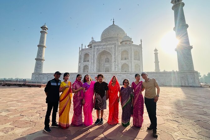 Sunrise to Sunset full day Agra tour with Taj Mahal & 3 Monuments - Transportation & Guide Experience