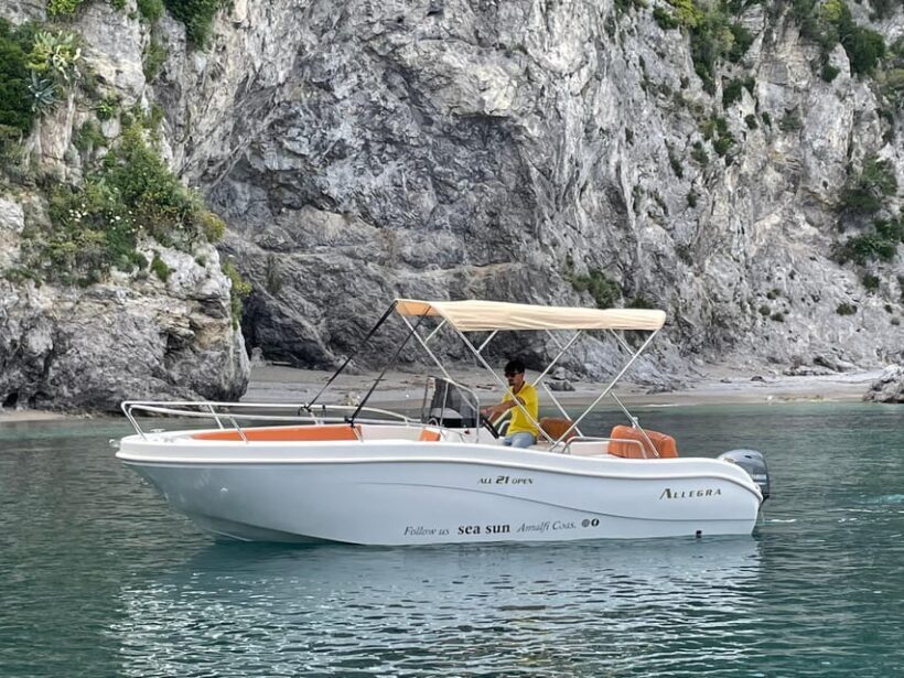 Sunset allegra2 | Private boat tour Amalfi Coast - What to Expect on the Day
