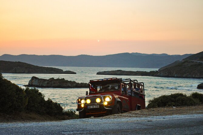 Sunset and Beach Party, Swim with Barbeque Dinner (4x4 Jeep) from Marmaris - What Sets This Tour Apart?