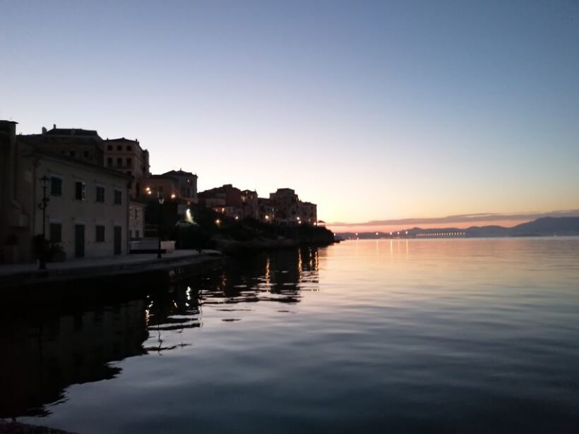 Sunset boat trip from Corfu Town to Mouse Island - The Route and Stops