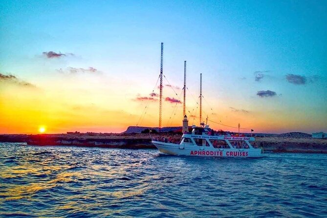 Sunset Boat Trip to Cape Greco and Blue Lagoon - Key Points