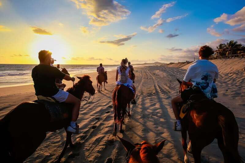 Sunset by Horse on the Beach - Starting Point and Logistics