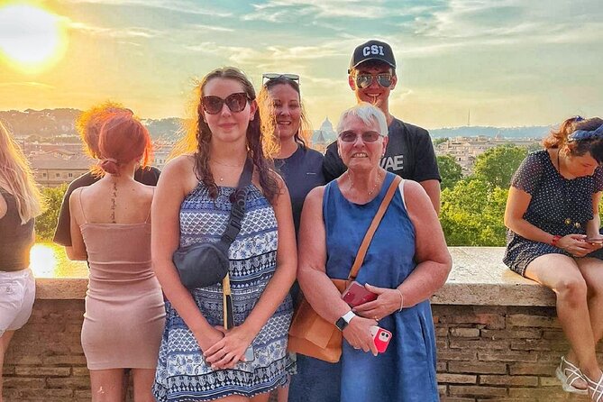 Sunset/By Night Tour of Rome by Golf Cart Gelato or Wine - Meeting and Pickup