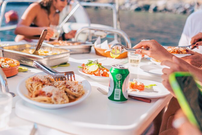 Sunset Caldera Sailing Cruise - Included Amenities and Activities