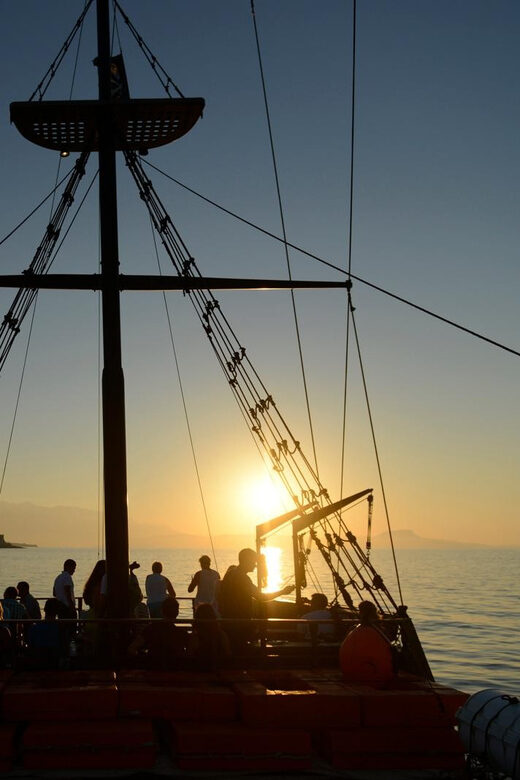 Sunset cruise at St. George Bay from Hersonissos port - The Itinerary in Detail